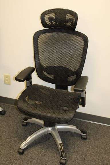Hyken Ergonomic Mesh Swivel Desk Chair - Auction Ohio