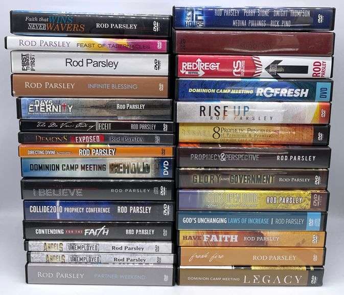 Rod Parsley Sermon Series DVDs - Auction Ohio