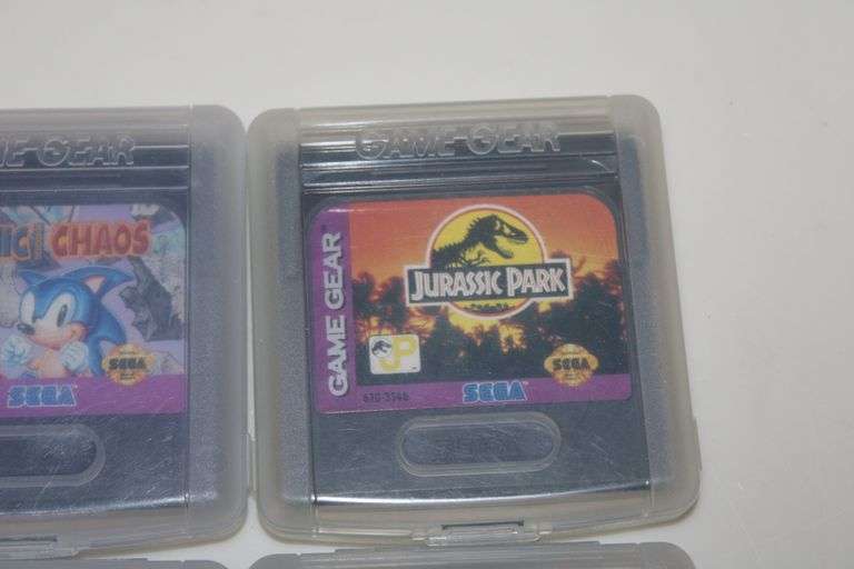 Sega Game Gear Games - Auction Ohio