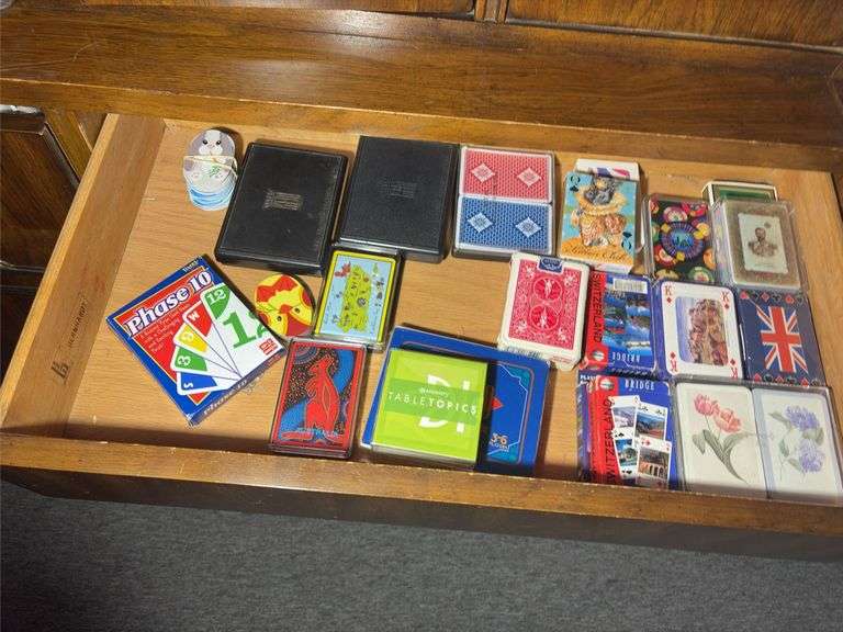 Assortment of Playing Card Decks - Auction Ohio