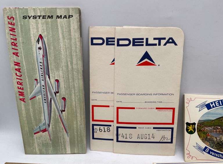 Airlines & Other Paperwork - Auction Ohio