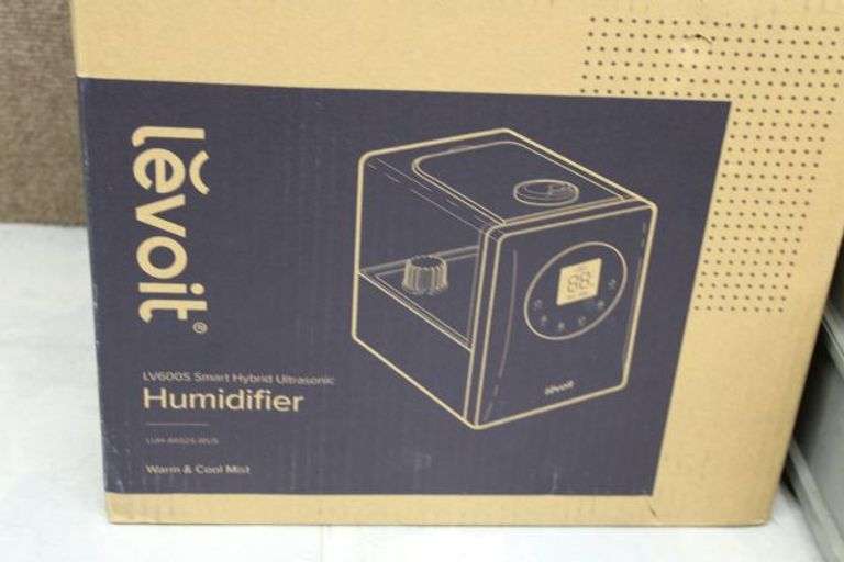 Levoit Humidifier & Fishing Tackle Box - Auction Ohio
