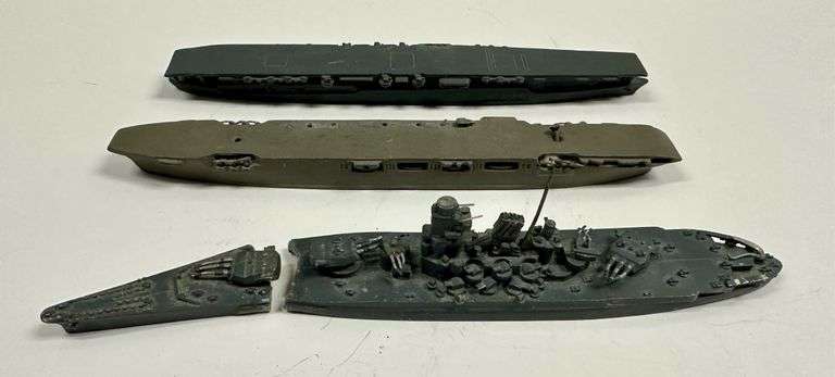 WWII Navy Battleship Recognition Models - Auction Ohio