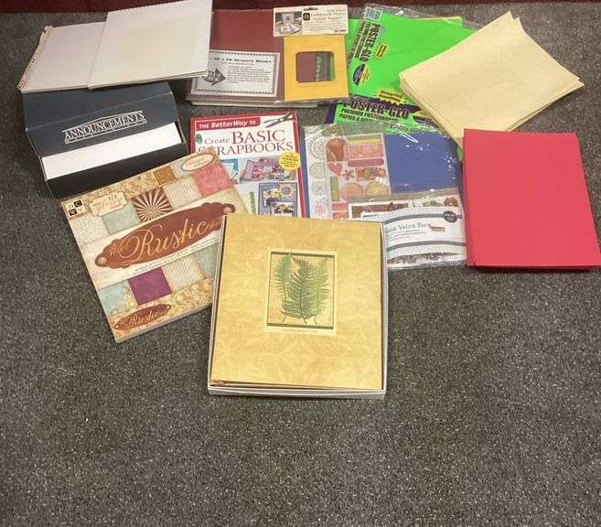 Cardstock, Scrap Book Materials, Poster Board, etc. - Auction Ohio