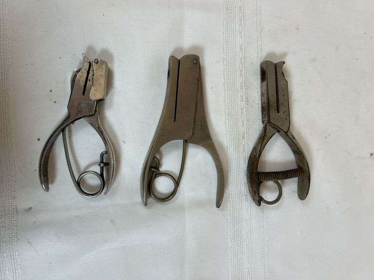 Paper Ticket Punches - Auction Ohio