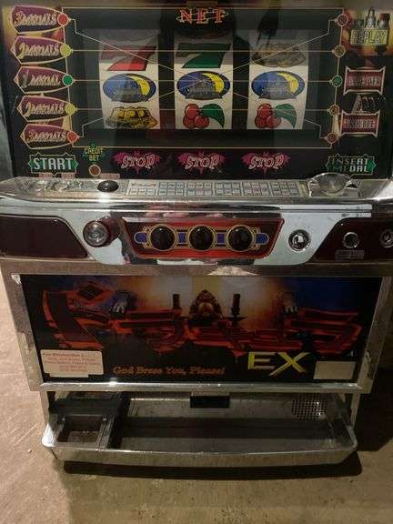 Vintage electric slots casino machine - Auction Ohio