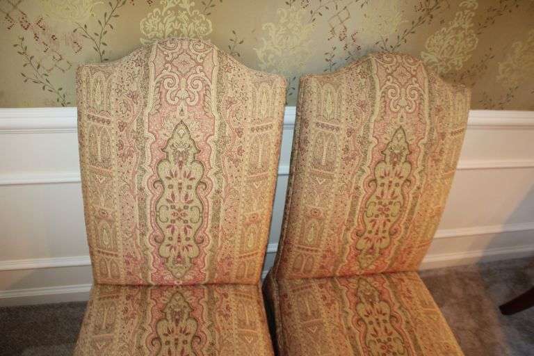 Paisley Dining Chairs - Auction Ohio