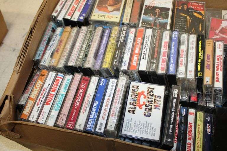 Vintage Music Cassette Tape Collection - Auction Ohio