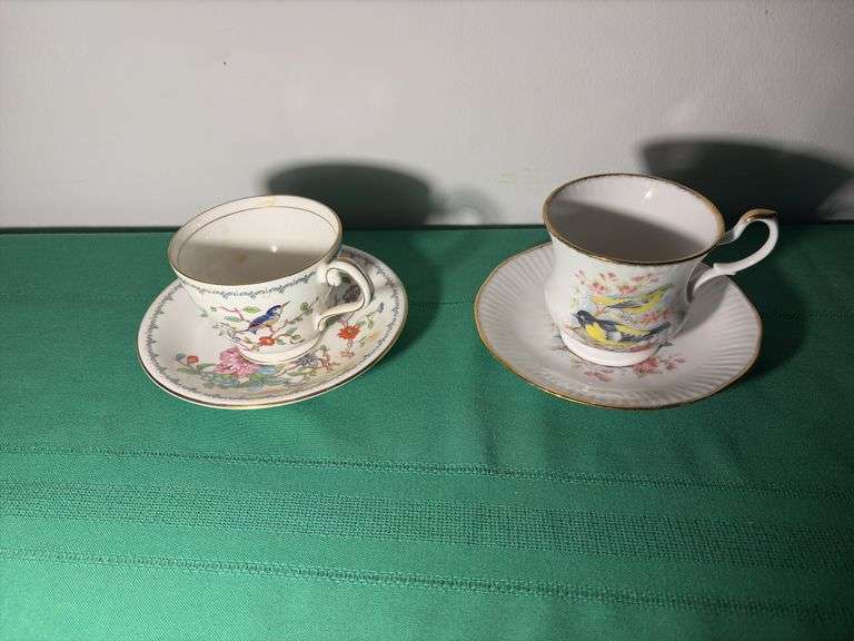 Two English Tea Cups - Auction Ohio