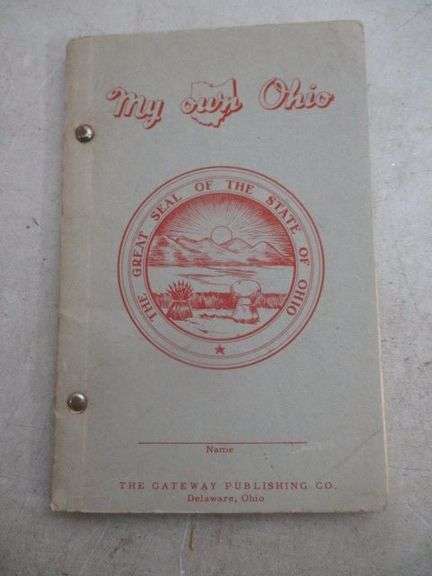 1948 My Own Ohio Book - Auction Ohio