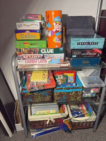 Games, Puzzles, and Storage Containers - Auction Ohio