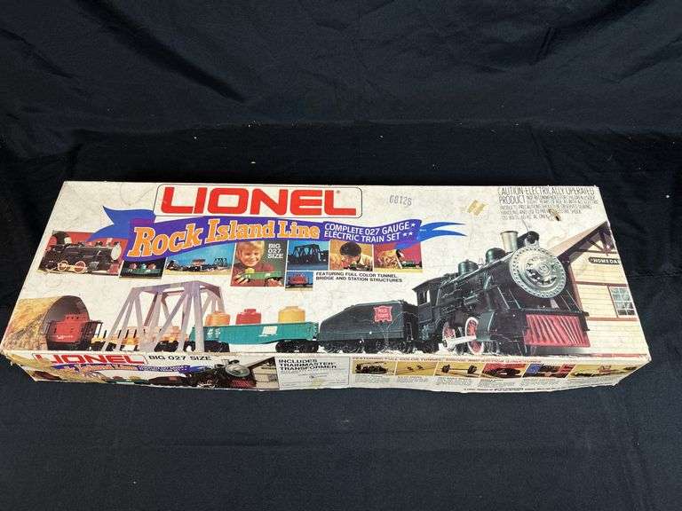 Lionel Rock Island Line Electric Train Set - Auction Ohio