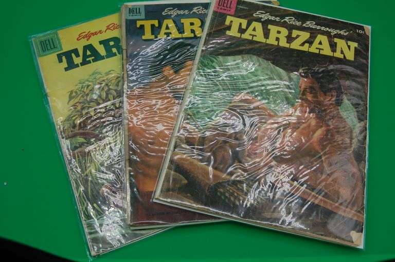 (3) 10¢ Tarzan Comics - Auction Ohio