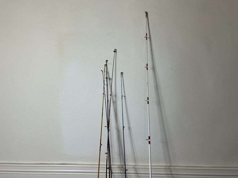 Fishing Rods, Tackle & Coleman Lantern Lot - Auction Ohio