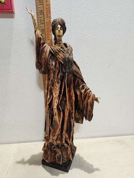 Hecho A Man Martin Renteria Papel Mexica Paper Art Sculpture 18 ...