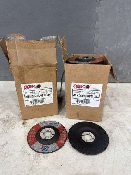 50 Camel Grinding Wheels - Auction Ohio