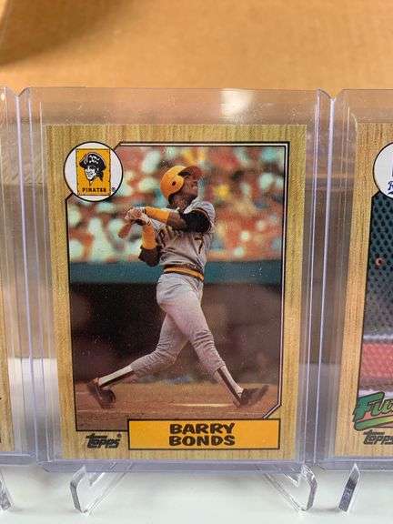 1987 Topps Baseball Complete Set Bo Jackson / Barry Bonds / Larkin RC’s ...