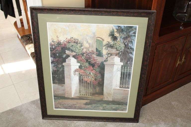 Garden Gate Print - Auction Ohio