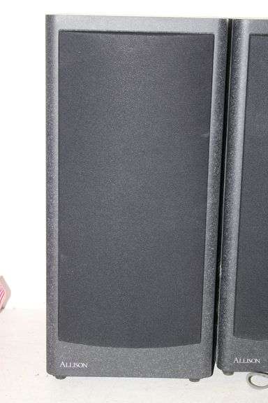 Allison Acoustics Speakers - Auction Ohio