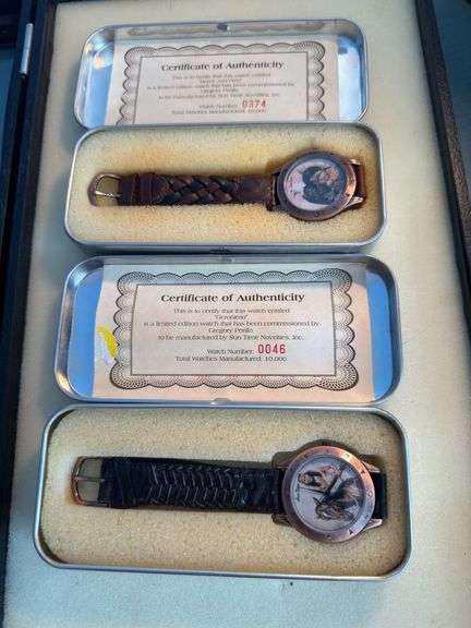 2 Perillo Native American watches – - Auction Ohio