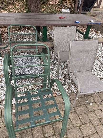Six Patio Chairs - Auction Ohio