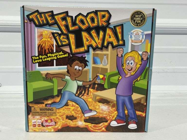 The Floor is Lava! Interactive Game For Kids & Adults - Auction Ohio