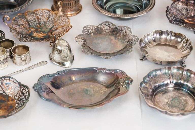 Large Collection of Silver Plate Items - Auction Ohio