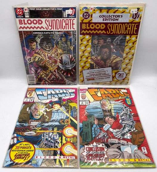Blood Syndicate & Cable Comics - Auction Ohio