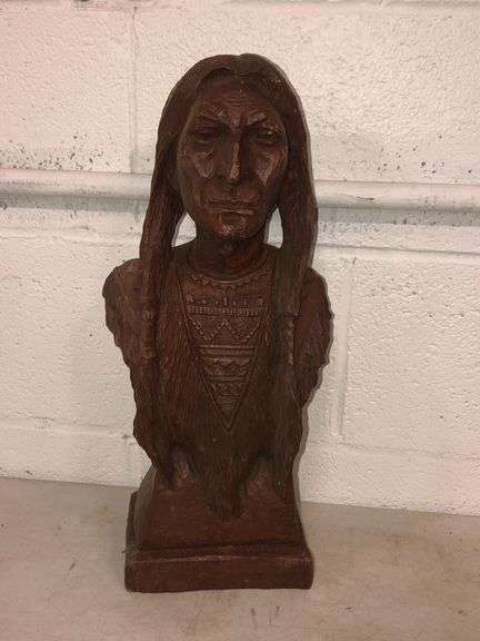 Native American Statues - Auction Ohio