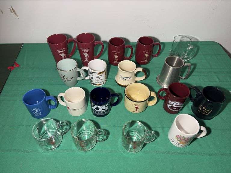 Assortment of Coffee Mugs - Auction Ohio