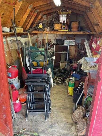 Shed clean out - Auction Ohio