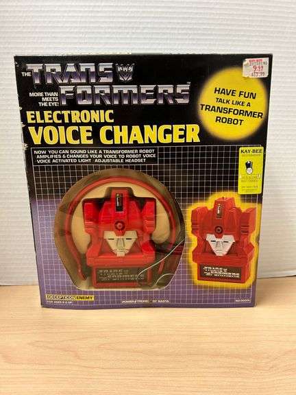 Transformers Voice Changer Toy - Auction Ohio