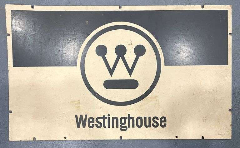 VTG Westinghouse Sign - Auction Ohio