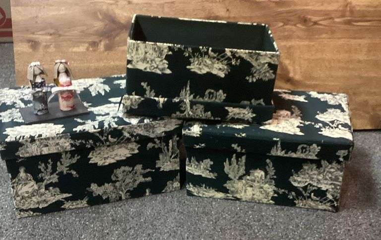 Stackable Boxes - Auction Ohio