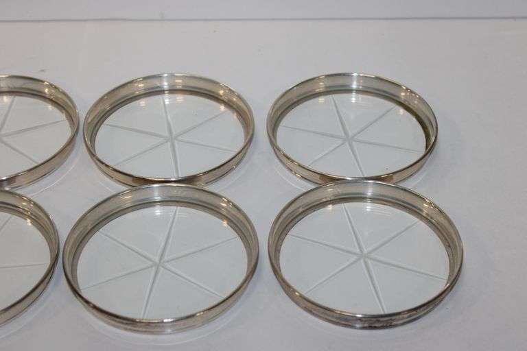 Sterling Silver Coasters - Auction Ohio