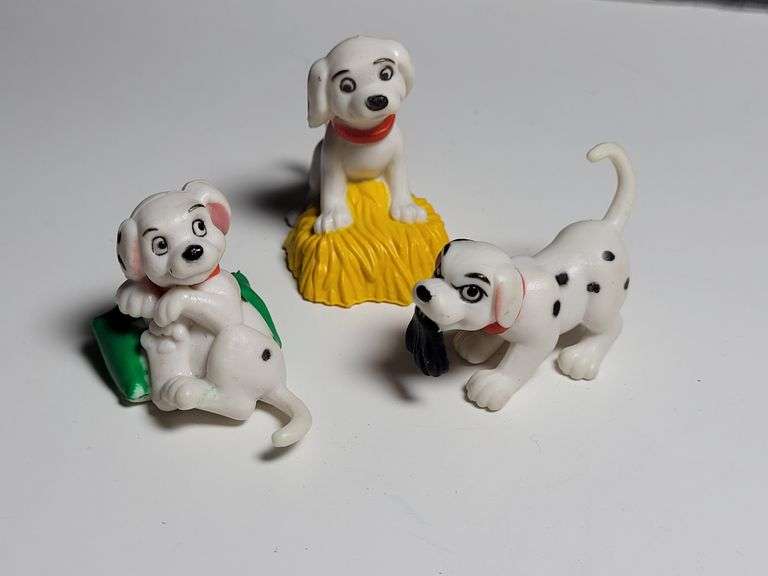 Three Miniature Dalmations Toys - Auction Ohio