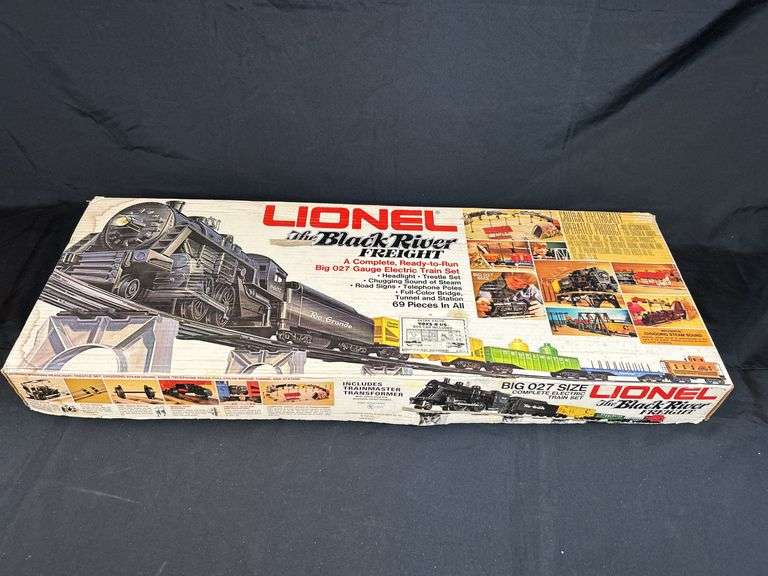 Lionel Black River Freight Train Set - Auction Ohio
