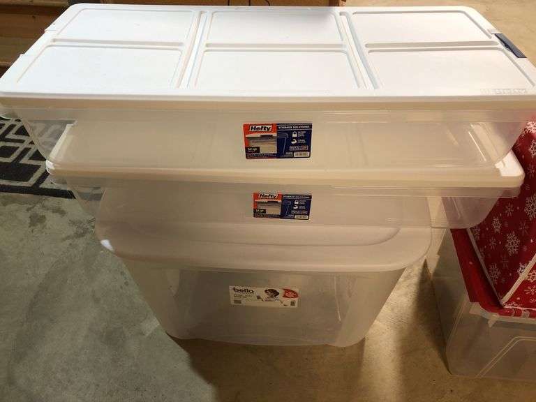Assorted Storage Bins - Auction Ohio
