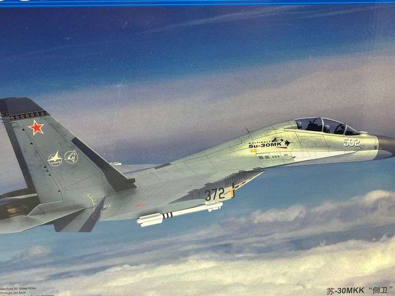 Trumpeter 1/32 Scale Su-30MKK Flanker-G Model Kit - Auction Ohio