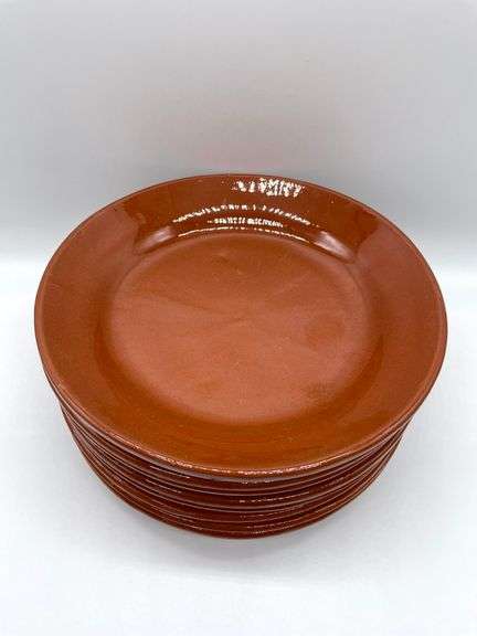 Vintage Pottery Plates - Auction Ohio