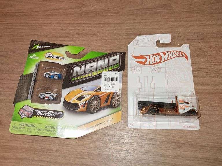 Nano Speed Two in Package + Hot Wheels - Auction Ohio