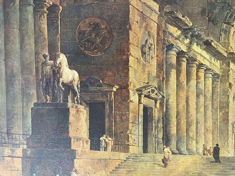 FRAMED CLASSICAL ART PRINT. - Auction Ohio