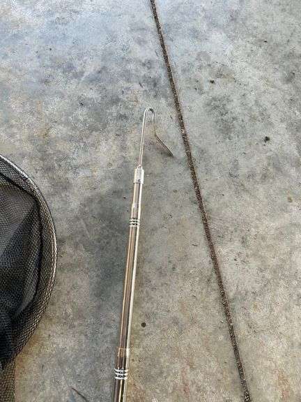 Fish Net and Telescoping Hook - Auction Ohio