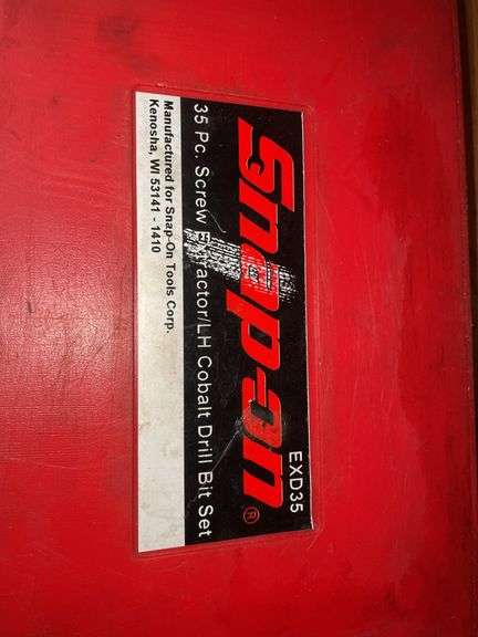 Snap-On EXD35 35-Piece Screw Extractor - Auction Ohio