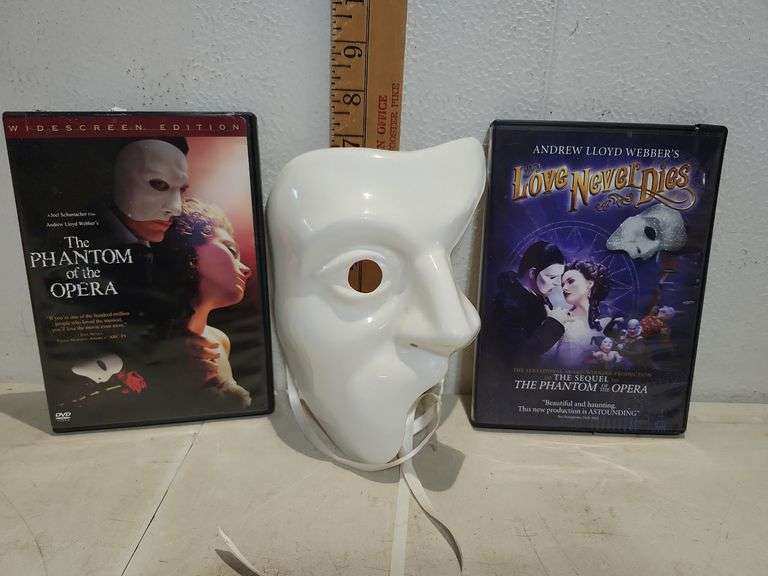 The Phantom Of The Opera In Disc & Mask Marked - Auction Ohio