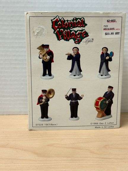 Lefton Village Figurine Set - Auction Ohio