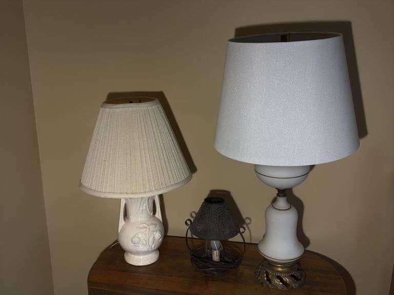 Three Lamps - Auction Ohio