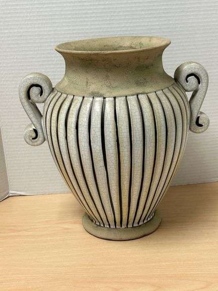 Double Handle Vase - Auction Ohio