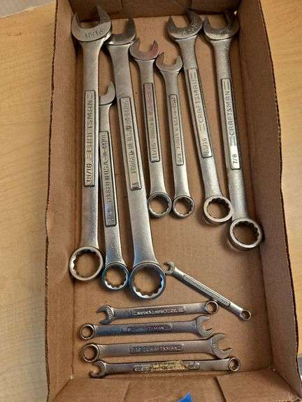 Craftsman standard wrench set - Auction Ohio