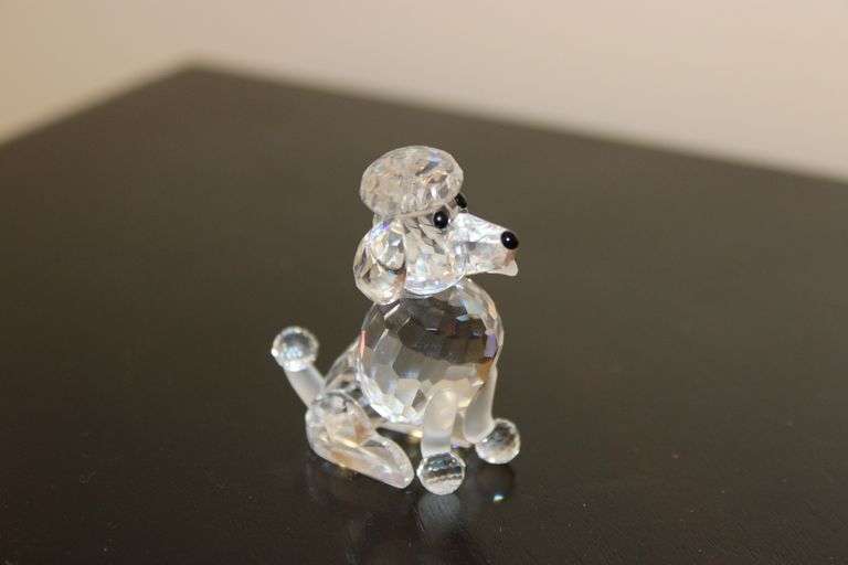 Swarovski Crystal Poodle Figure - Auction Ohio